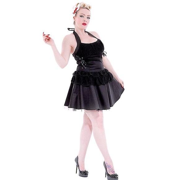 Hearts & Roses | Dresses | Hearts And Roses Barbarella Mini Halter ...